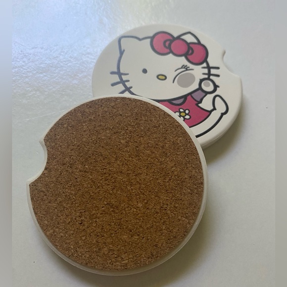 Other | Hello Kitty Car Coaster 2pk | Poshmark